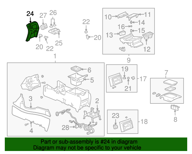2003-2006 GM Panel 88987004 | GMPartsDirect.com