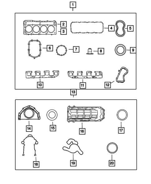 Engine Identification for 2007 Dodge Ram 1500 | Wholesale MOPAR