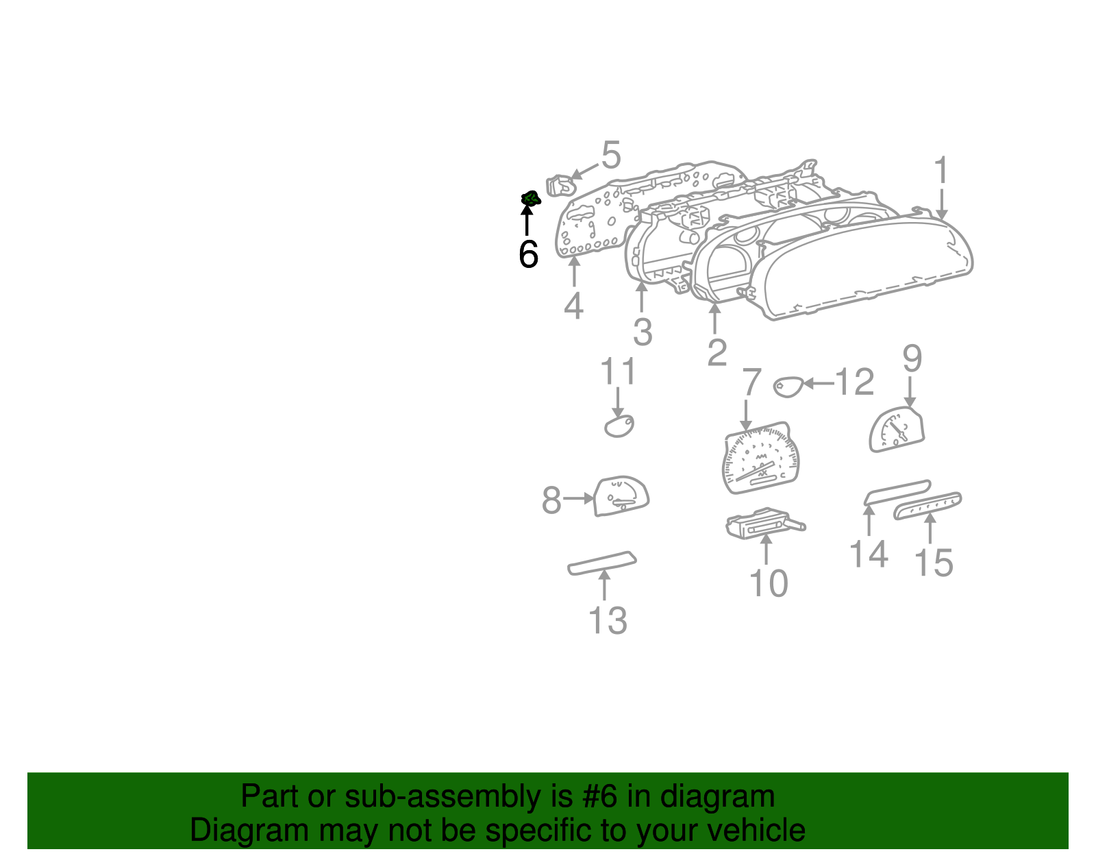 1999-2006 Toyota Bulb 83120-60020 | Toyota Parts Center