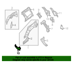 2013-2020 Infiniti Air Guide 62823-9NJ0A | Infiniti Parts Online