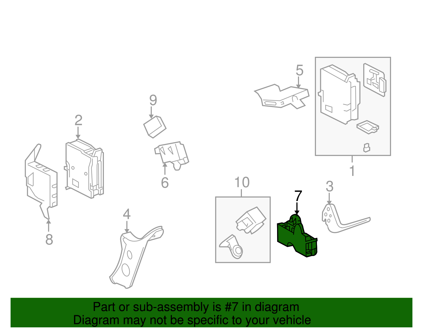 2006-2015 Lexus Shift Interlock Solenoid 85903-30080 | Retail ...