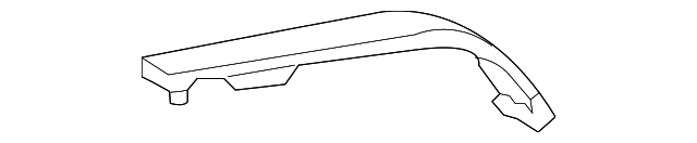 2007-2021 Toyota Tundra Moulding, Roof Drip Side Finish, Rear Right ...