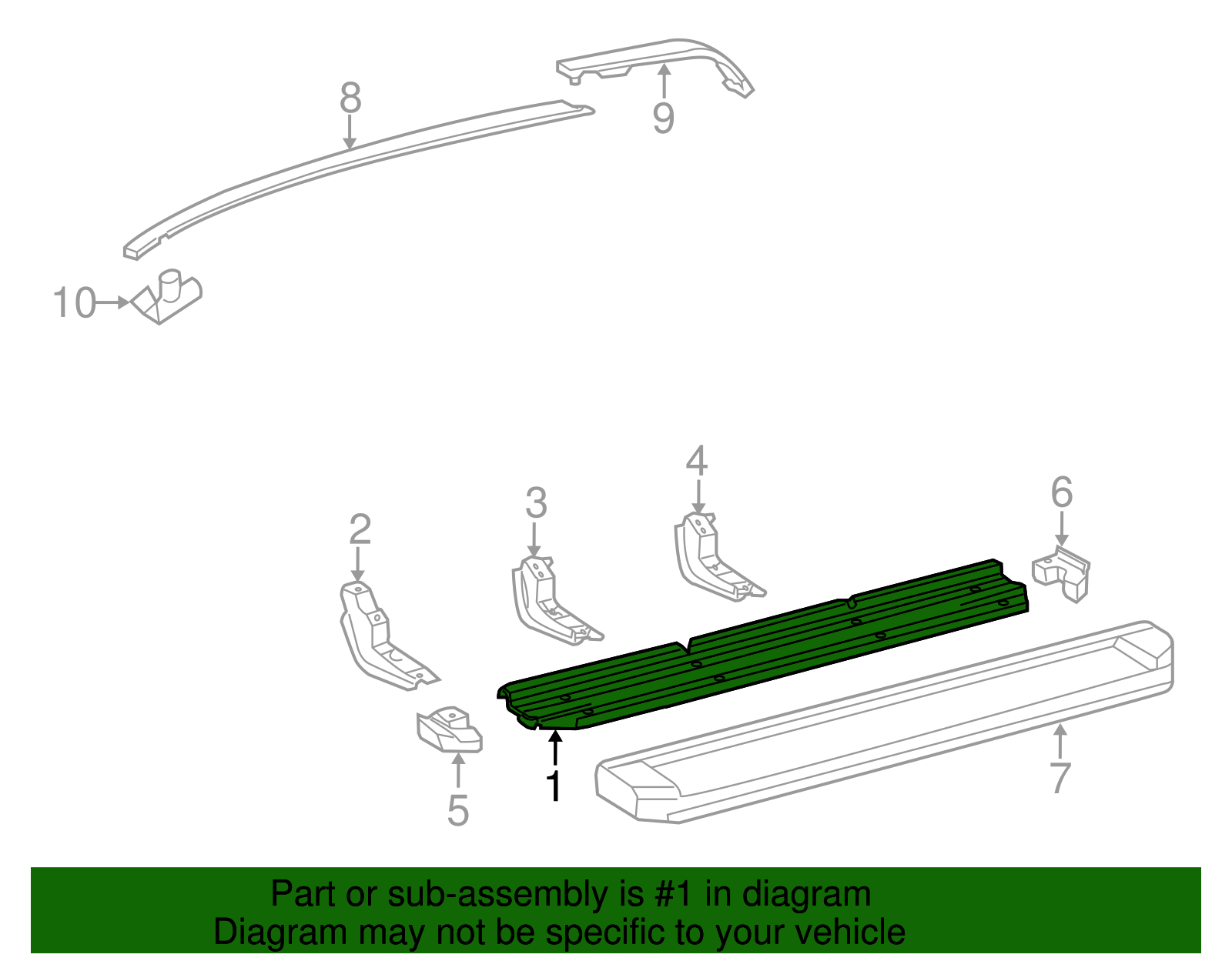 2007-2021 Toyota Tundra 2007-2021 Toyota Tundra - Running Board 51771 ...
