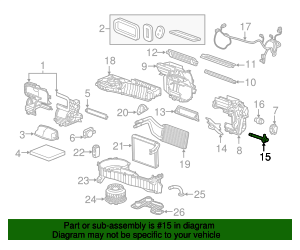 2010-2022 GM Air Conditioning Refrigerant Temperature Sensor 25952893 ...