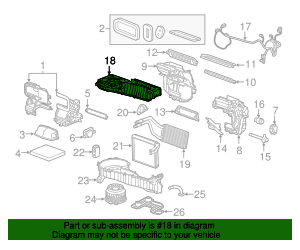 2015-2022 GM Upper Blower Case 23361443 GM | GMPartsDirect.com