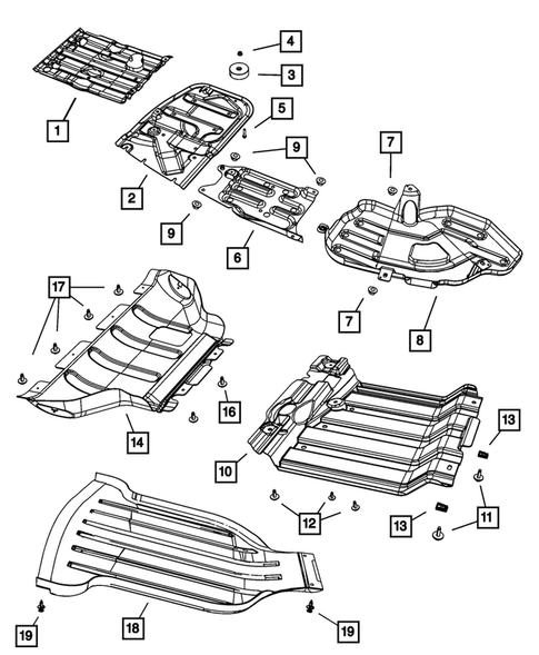 Under Body Protection for 2012 Jeep Grand Cherokee | Mopar Factory Parts