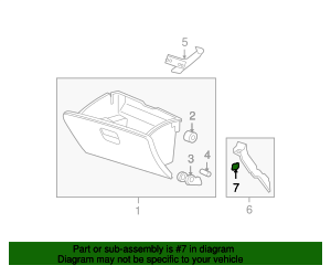 77509-SLJ-003 - Side Cover Bumper 2007-2013 Honda | Honda Parts Online