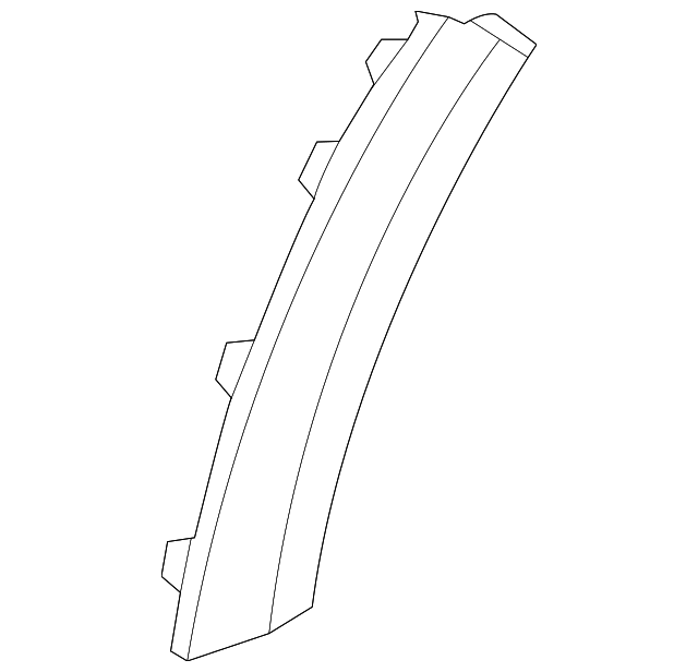 86558-Q4000 - Outer Molding 2019-2022 Kia Niro EV | Kia.Parts Store