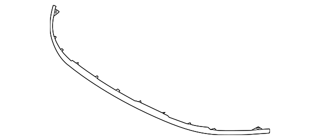 86591-Q4000 - Lower Deflector 2019-2021 Kia Niro EV | Kia.Parts Store