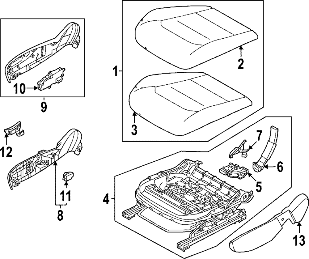 88290-CV010 - Duct 2022-2024 Kia EV6 | Kia.Parts Store