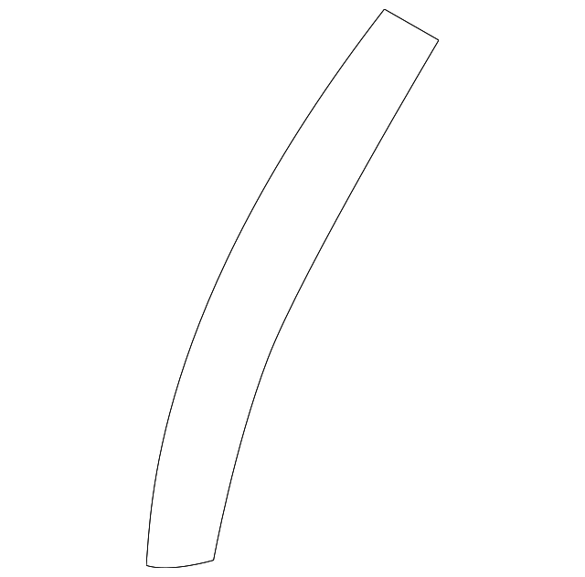 51117484528 - 2018-2021 BMW i3s Wheel Opening Molding (51-11-7-484-528 ...
