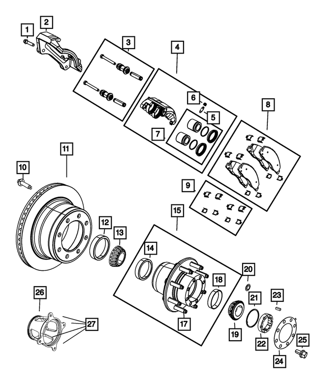 2013-2024 Ram 3500 Sensor Tone Ring 68142026AB | Mopar eStore