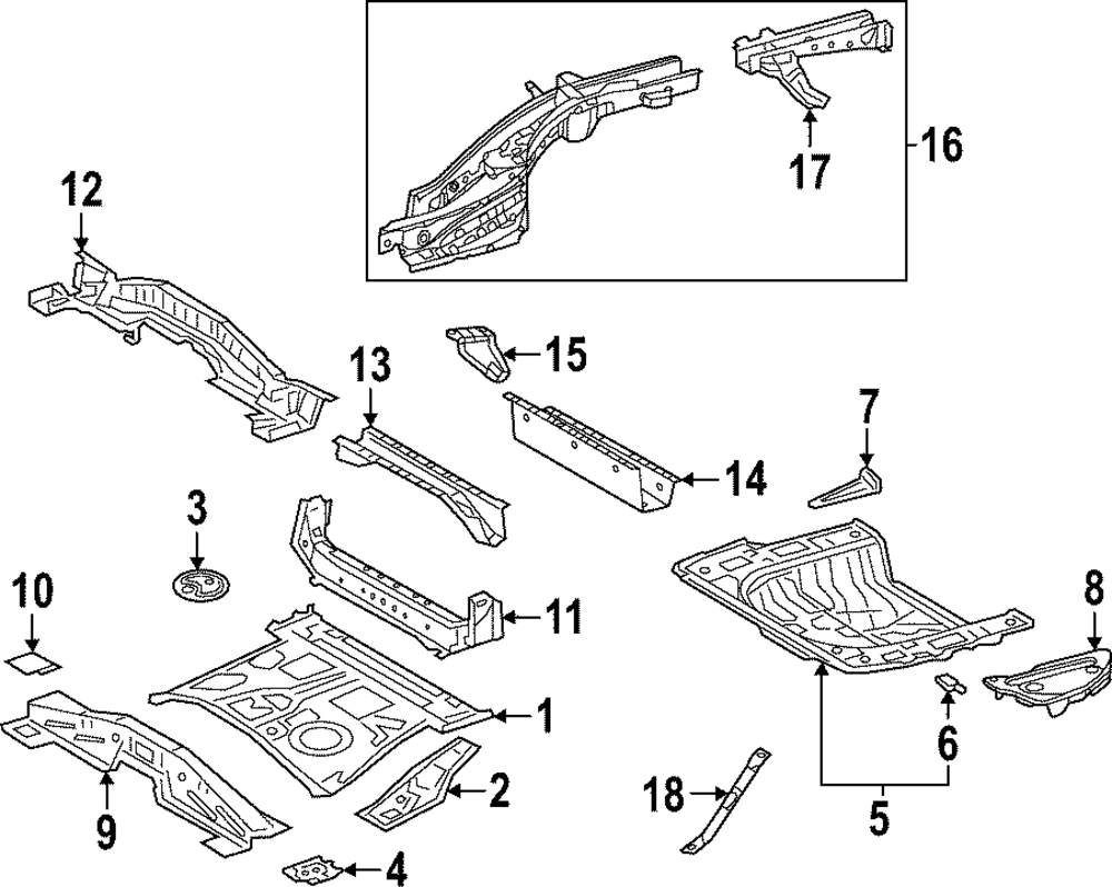 2025 Lexus Front Panel 58202-42031 | OEM Parts Online