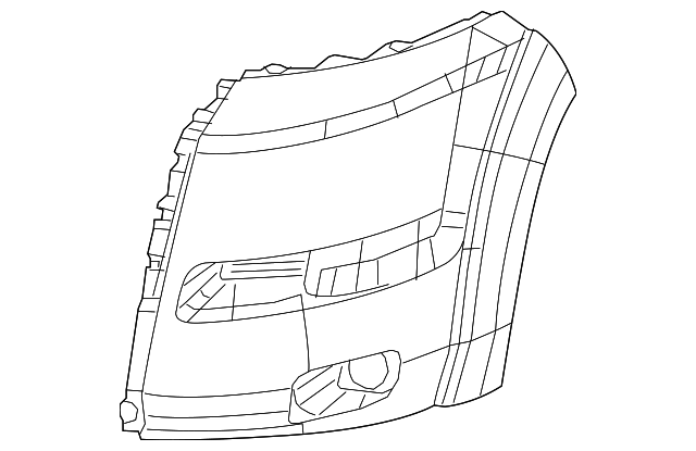 2019-2021 Ram End Cap - Driver's Side (LH) 1ZT92JXWAA | TascaParts.com