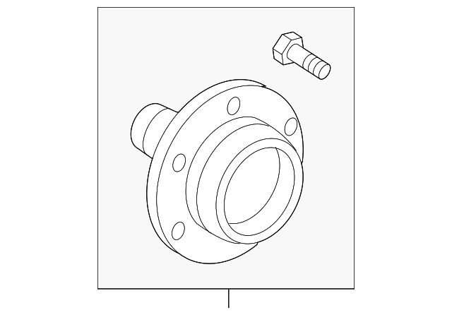 2005-2023 Toyota Tacoma Hub 43502-04080 | OEM Parts Online