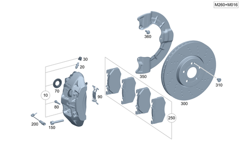 Front Wheel Brake for 2022 Mercedes-Benz GLB35 AMG | Mercedes-Benz USA ...