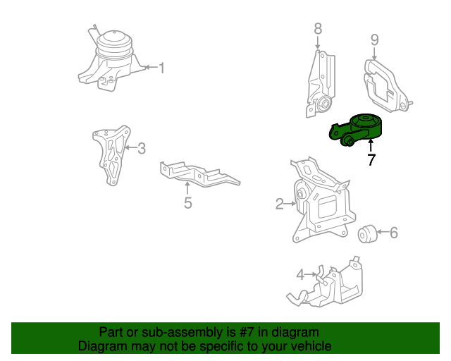 12363-21060 - Control Rod 2007-2018 Toyota Yaris | Longo Toyota Parts