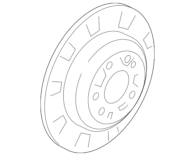 58411-J5000 - Rotor 2018-2021 Kia Stinger | Kia.Parts Store