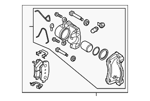 58210-G9200 - Caliper Assembly 2022-2023 Kia Stinger | Kia.Parts Store