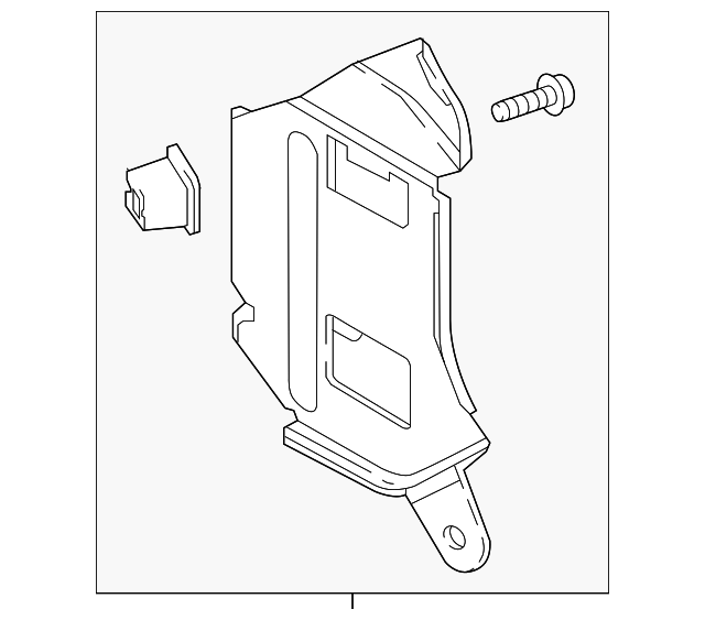 2016-2020 Toyota Mount Bracket 88631-WB001 | Toyota Parts Center