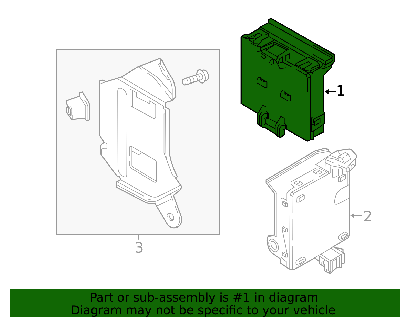2016-2020 Toyota Module 89221-WB010 | Sparks Parts