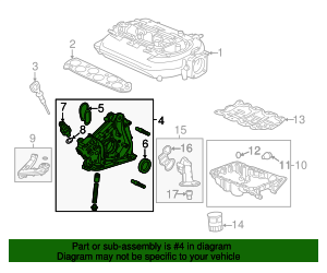 2012-2015 Honda Pilot Oil Pump 15100-RYE-A11 | OEM Parts Online