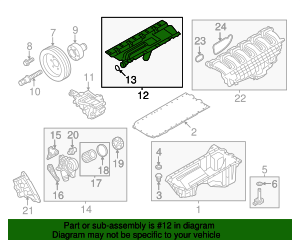 11-41-7-590-738 - Oil Pick-Up - 2011-2019 BMW | Buy BMW Parts Now