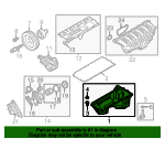 2014-2019 BMW Oil Pan 11137635651 | Genuine BMW Parts