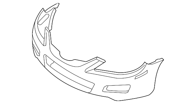 2006-2007 Mazda 6 Bumper Cover gp9a50031fbb | GetOEMParts.com