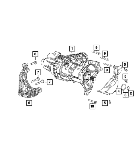 Power Transfer Unit Assembly for 2018 Jeep Compass | Mopar eStore
