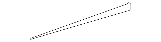 75734-0D011 - Molding Strip - 2018 Toyota Yaris | OEM Genuine Toyota Parts