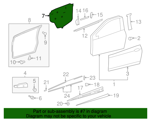 67832-0D240 - Water Shield - 2015-2018 Toyota Yaris | DiscMonster