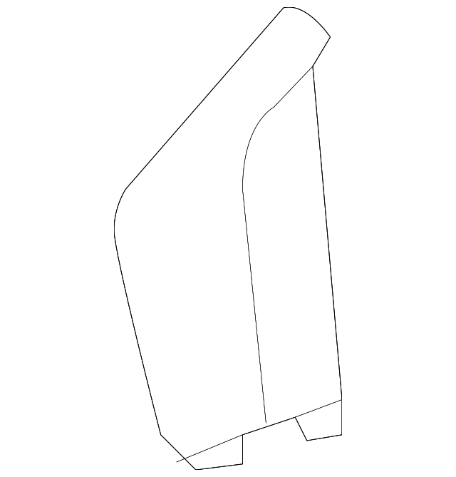 2014-2018 Toyota Yaris Frame Molding 75751-0D040 | Toyota Parts Center