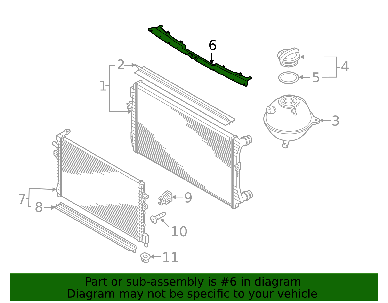 2022-2024 Volkswagen Taos Air Guide 2GJ-121-285-A | VW Direct Auto Parts