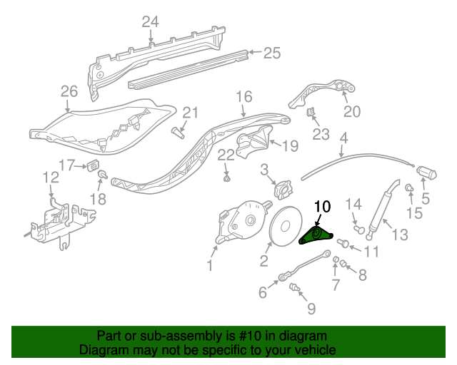 1997-2004 Porsche Boxster Lever 987-561-480-00 | Sunset Porsche Parts