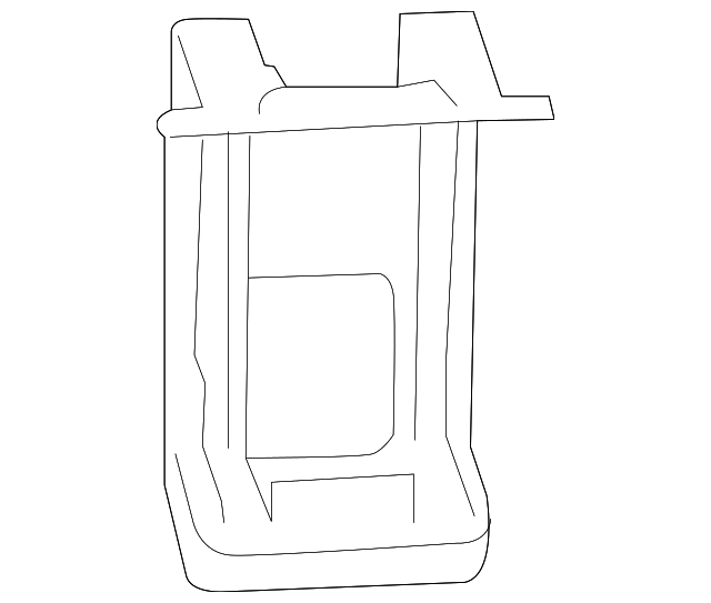 89348-50040 - Park Sensor Mount Bracket - 2007-2019 Lexus | DiscMonster