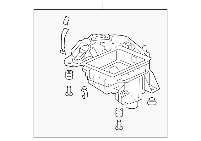 17201-6A0-A00 - Air Filter Housing 2018-2022 Honda Accord | AutoNation ...