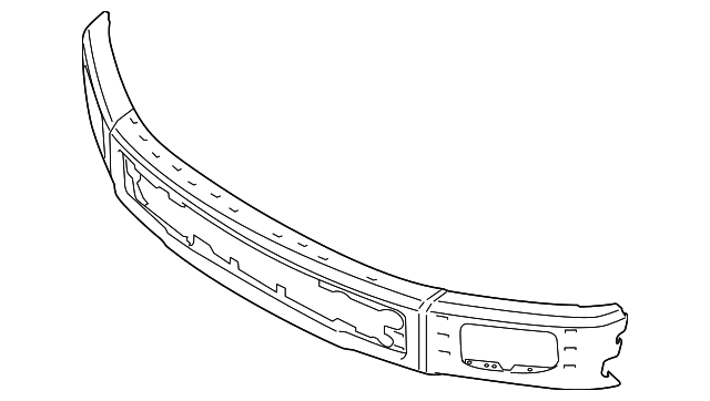 Genuine OEM Ford Part - Bumper FL3Z-17757-EC | Genuine OEM Ford Parts ...