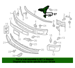 Ford FL3Z-17F804-A - Air Duct - 2015-2017 Ford F-150 | OEM Ford Part