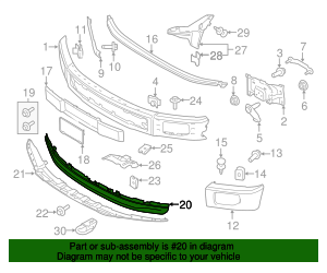 Ford Dealership 2015-2017 Ford F-150 Air Deflector FL3Z-17626-AA | Ford ...