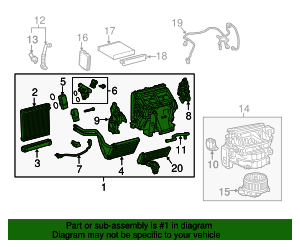 87050-60580 - Case Assembly - 2014-2020 Toyota 4Runner | OEM Parts To You
