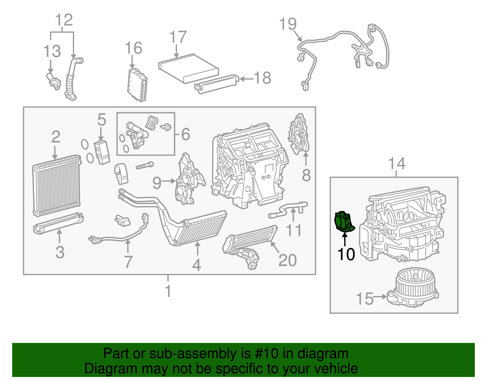 2007-2024 Toyota Door Actuator 87106-33270 | Toyota Parts Express
