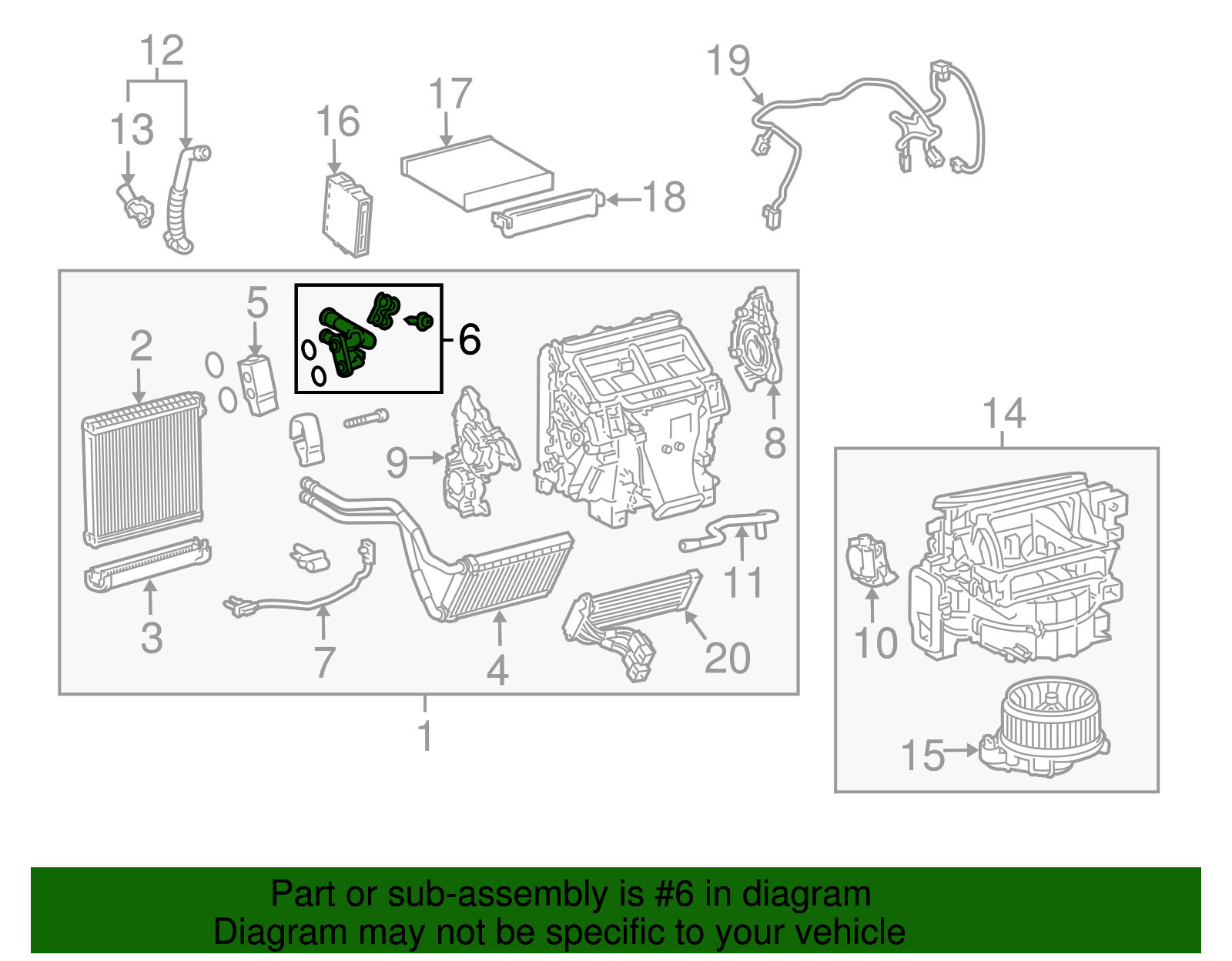 2010-2021 Toyota 4Runner Liquid Line 88716-6C530 | Toyota Parts Center