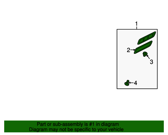 2014-2016 Buick LaCrosse Hood Ornament 9056286 | TascaParts.com