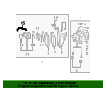 2005-2008 Pontiac Grand Prix Positive Crankcase Ventilation (PCV) Tube ...