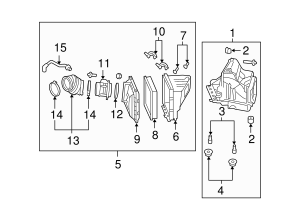 2005-2008 Pontiac Grand Prix Positive Crankcase Ventilation (PCV) Tube ...