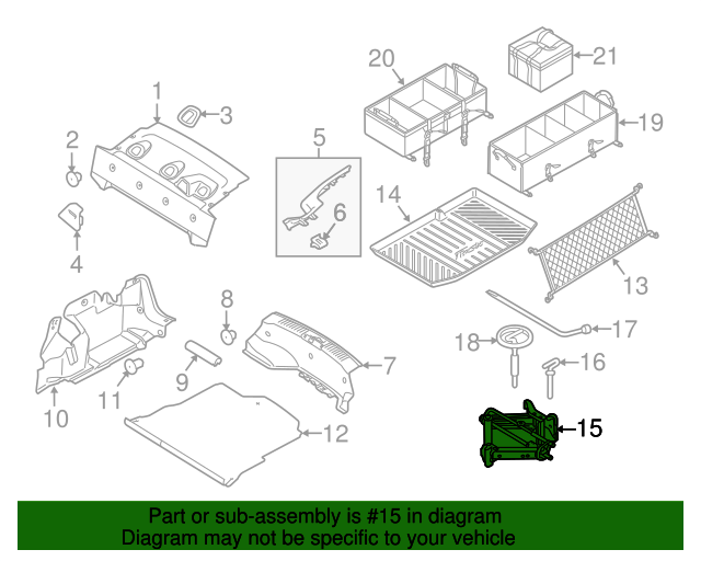 2014-2019 Ford Fiesta Jack CA6Z-17080-A | OEM Parts Online