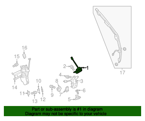 2014-2022 Mitsubishi Handle, Outside 5810A077 | Mitsubishi Parts Warehouse
