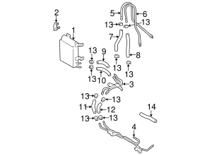 Lexus OEM Inlet Tube Part# 32921-48010 | OEM Vehicle Parts