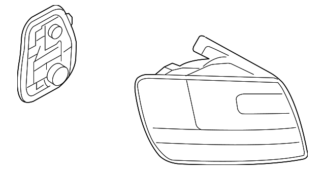 2009-2011 Audi Tail Lamp Assembly 4F5-945-095-K | Audi USA Parts